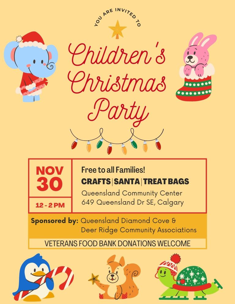 Children’s Christmas Party – Deer Ridge Community Association